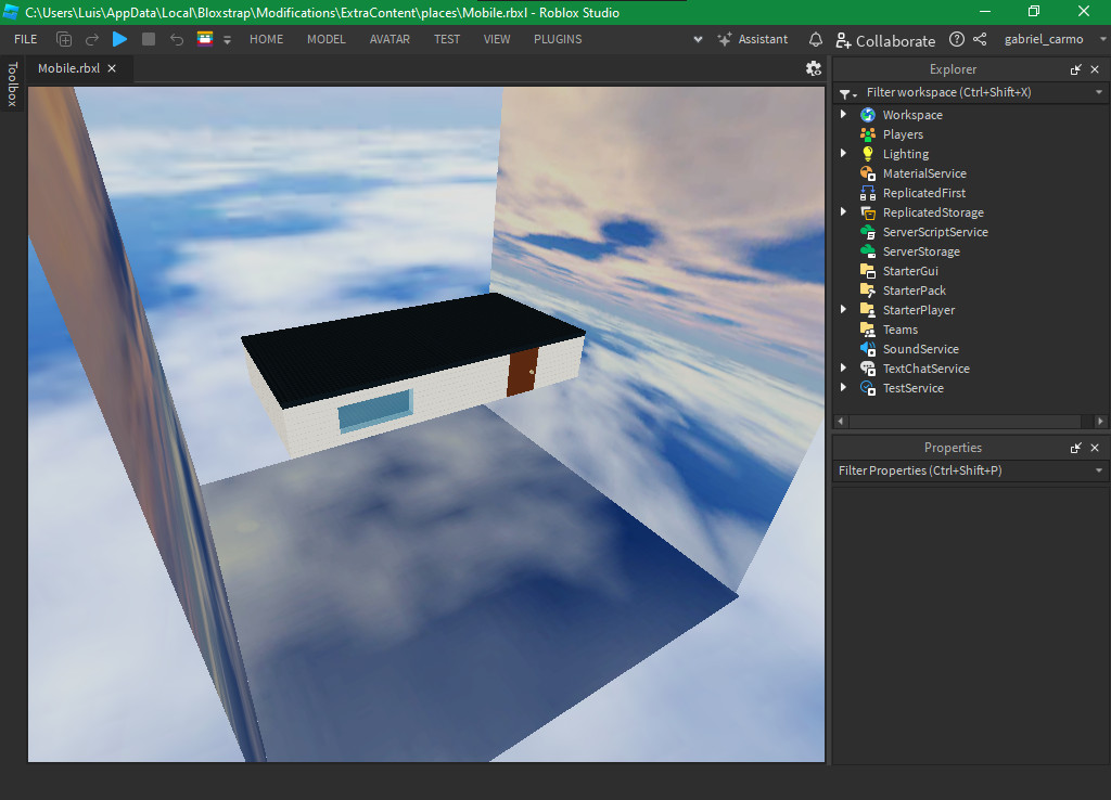 Avatar Map - Little Old Monochrome Home Mod for Roblox | RBLX Mods