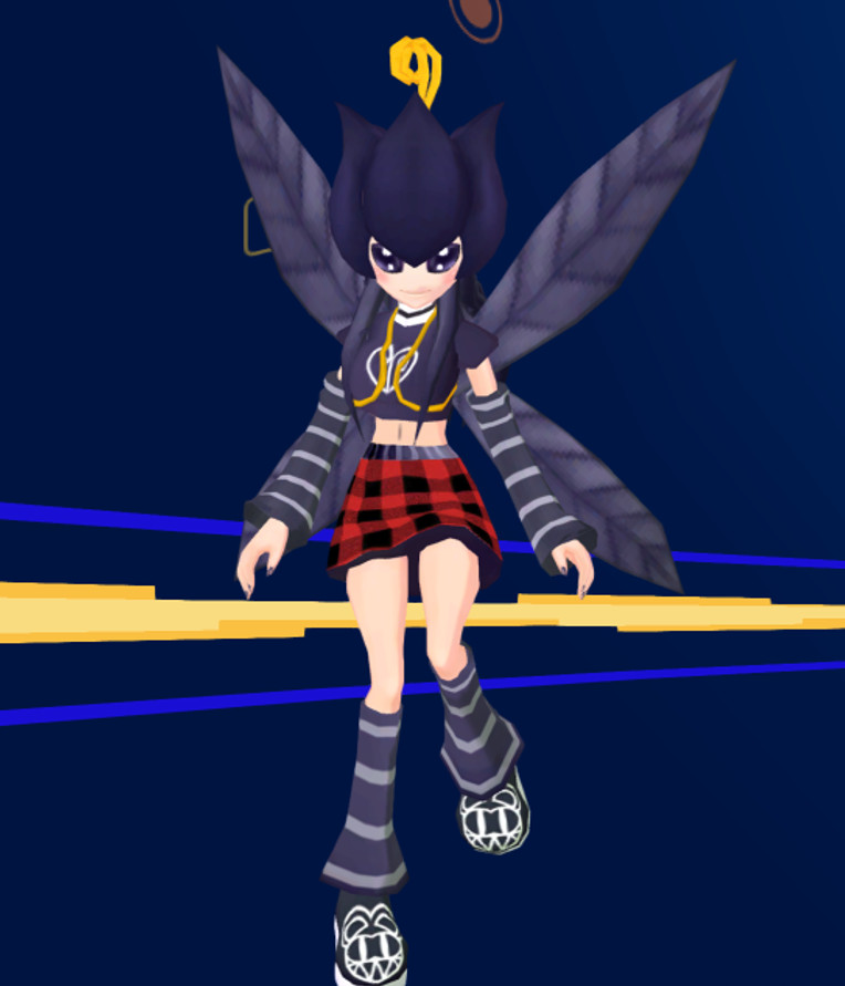 Lilymon's 2000 Goth/Metal/Emo Skin Mod for Digimon Story Cyber Sleuth ...