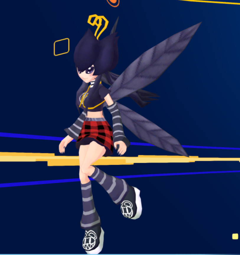 Lilymon's 2000 Goth/Metal/Emo Skin Mod for Digimon Story Cyber Sleuth ...