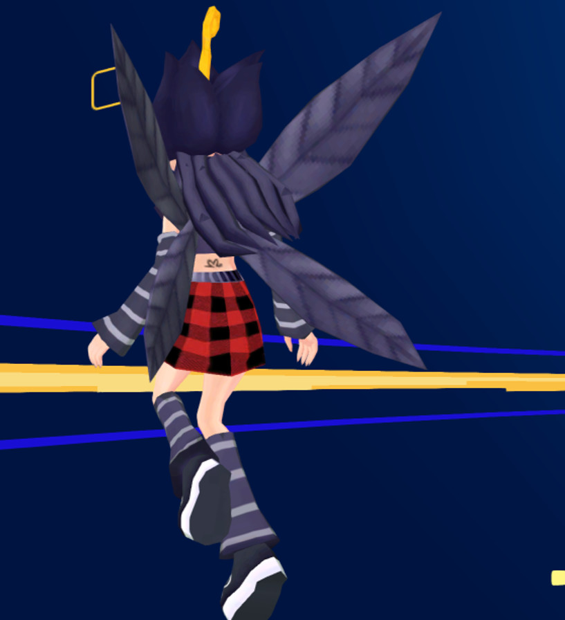 Lilymon's 2000 Goth/Metal/Emo Skin Mod for Digimon Story Cyber Sleuth ...