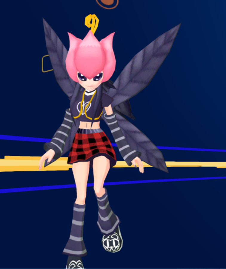 Lilymon's 2000 Goth/Metal/Emo Skin Mod for Digimon Story Cyber Sleuth ...