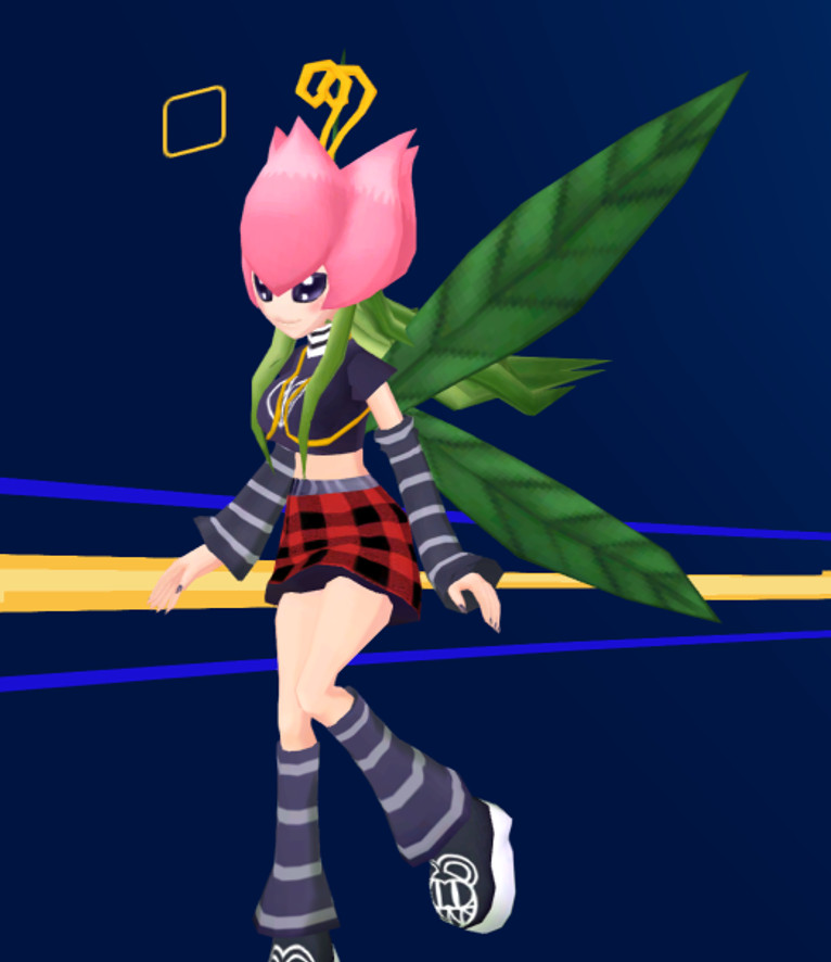 Lilymon's 2000 Goth/Metal/Emo Skin Mod for Digimon Story Cyber Sleuth ...