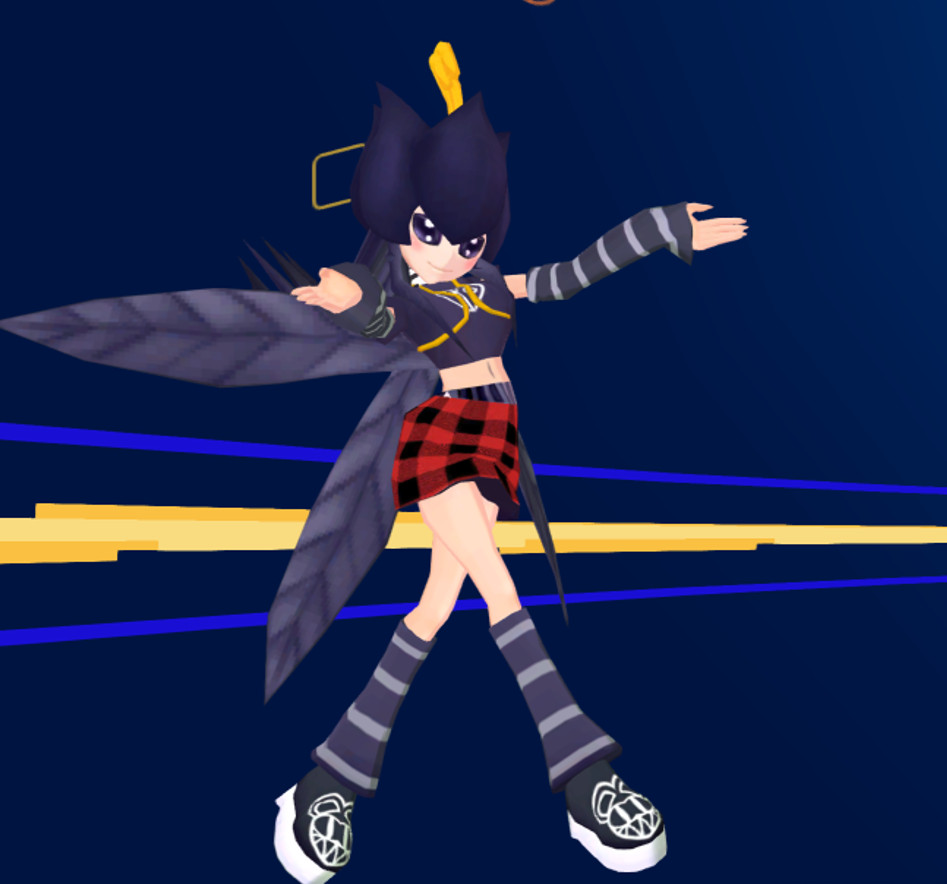 Lilymon's 2000 Goth/Metal/Emo Skin Mod for Digimon Story Cyber Sleuth ...