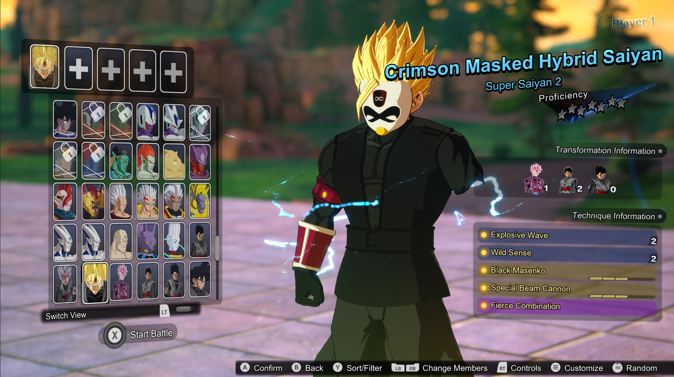 Lenon's Time Breaker Crimson Masked Gohan Mod for Dragon Ball: Sparking ...