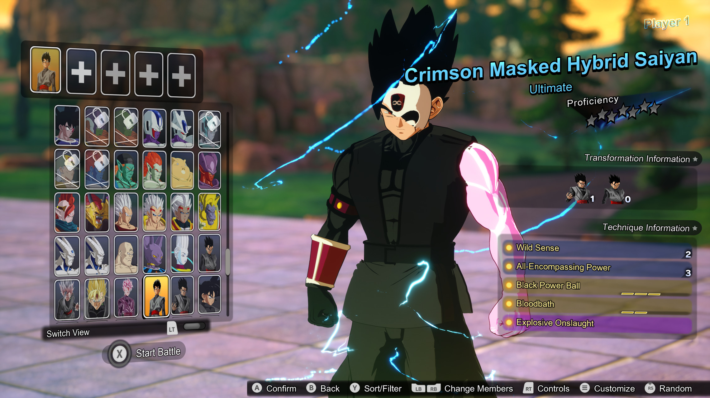 Lenon's Time Breaker Crimson Masked Gohan Mod for Dragon Ball: Sparking ...