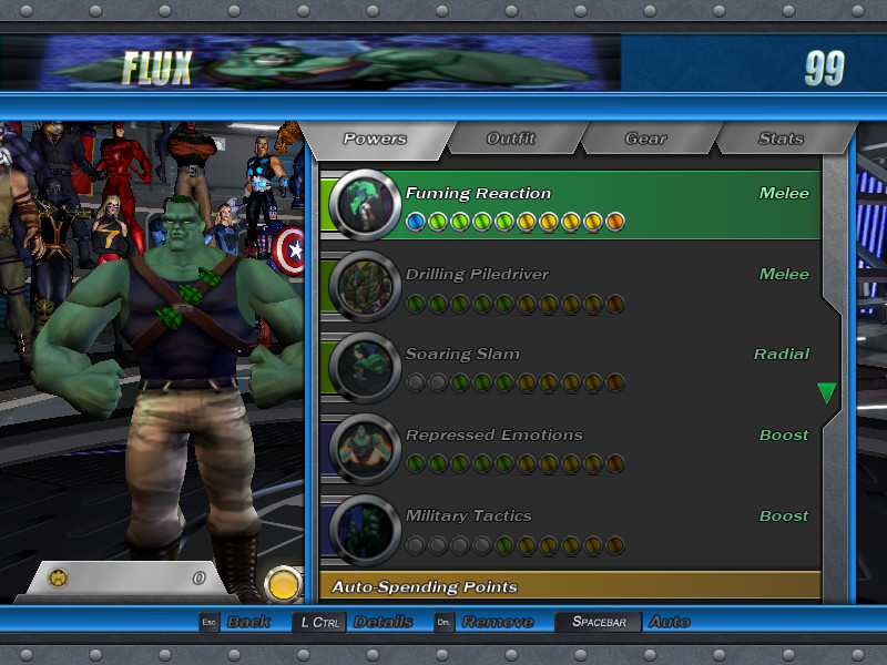 Flux (Benny Tibbetts)- (Marvel Comics) Mod for Marvel: Ultimate ...