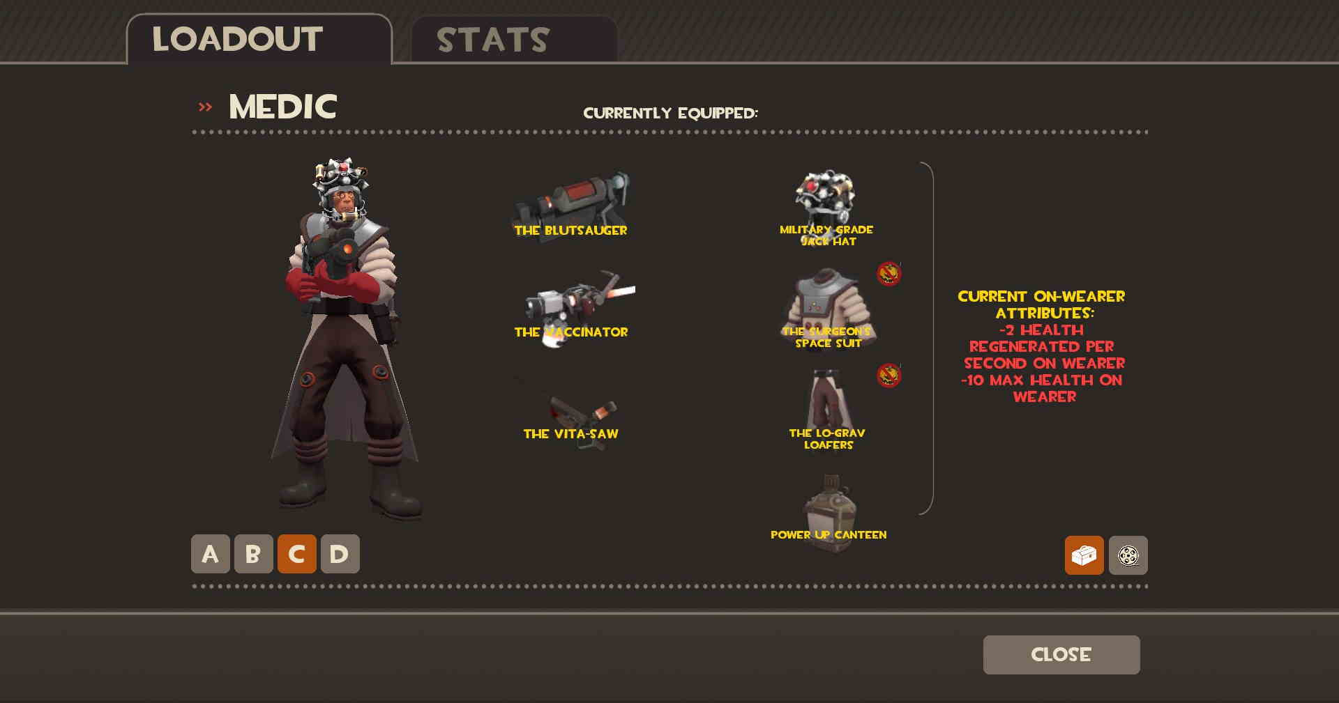 2008 Loadout menu modernized Mod for Team Fortress 2 | TF2 Mods
