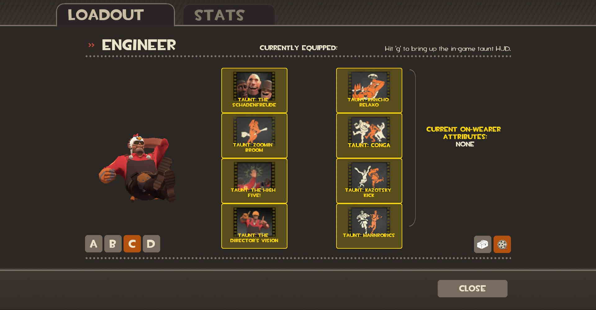2008 Loadout menu modernized Mod for Team Fortress 2 | TF2 Mods