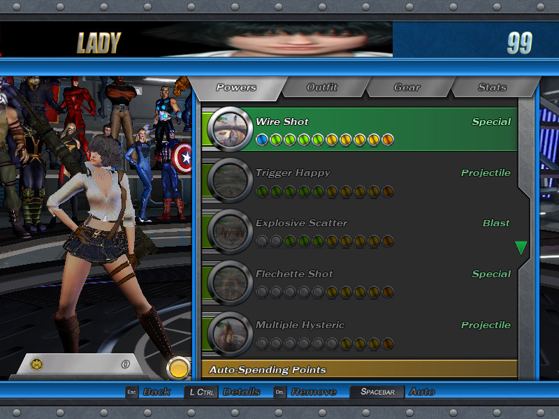 Lady (Devil May Cry) Mod for Marvel: Ultimate Alliance | MUA Mods