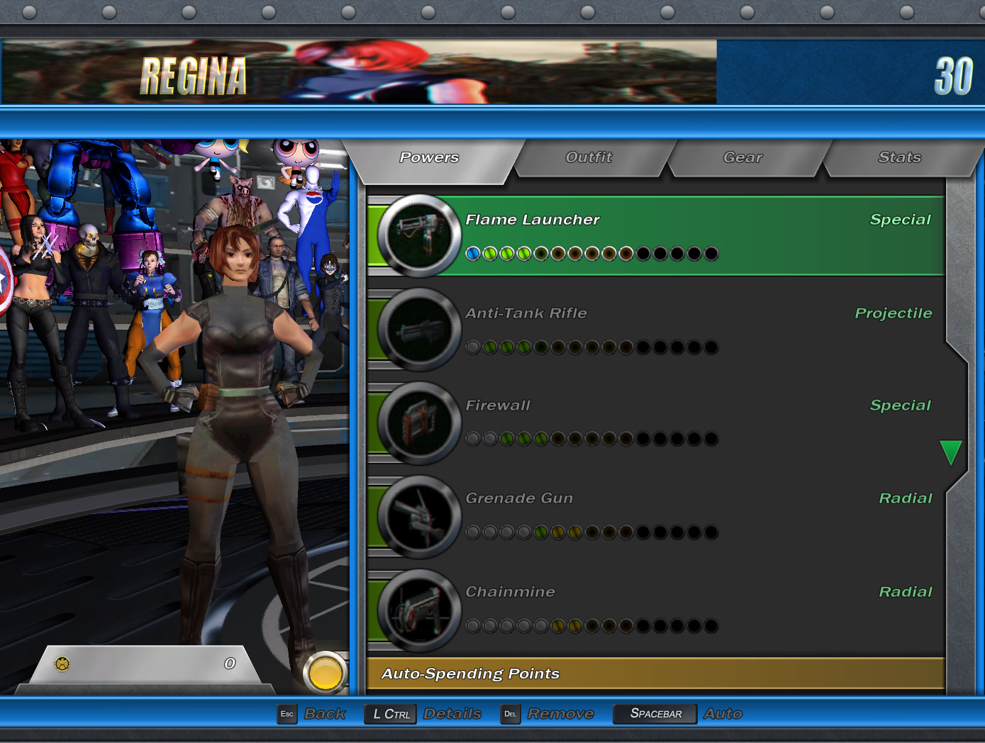 Regina (Dino Crisis) Mod for Marvel: Ultimate Alliance | MUA Mods