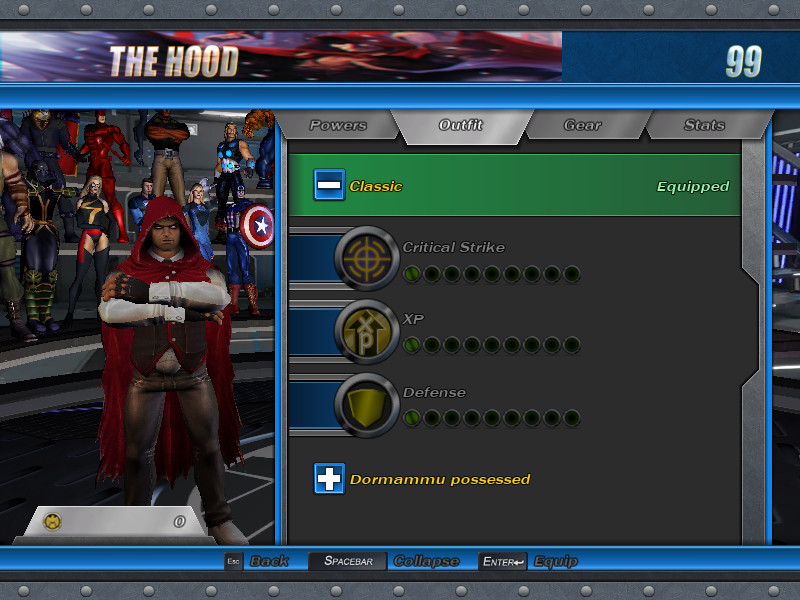 The Hood (Marvel Comics) Mod for Marvel: Ultimate Alliance | MUA Mods