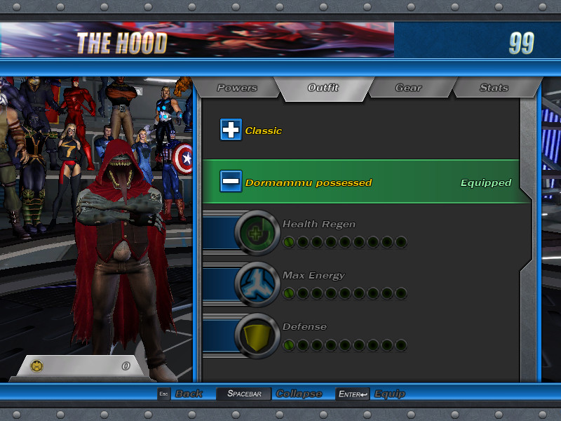 The Hood (Marvel Comics) Mod for Marvel: Ultimate Alliance | MUA Mods