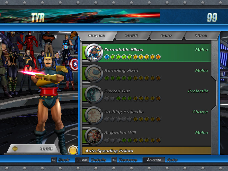 Tyr (Marvel Comics) Mod for Marvel: Ultimate Alliance | MUA Mods