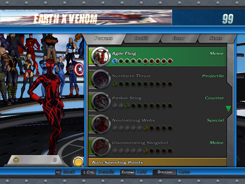 Venom (Earth X)- (Marvel Comics) Mod for Marvel: Ultimate Alliance ...
