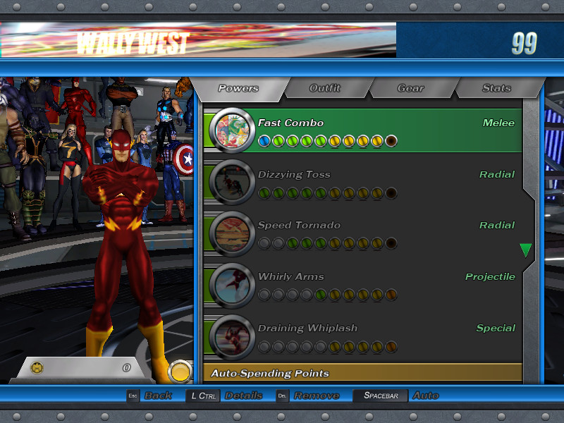 Flash (Wally West)- (DC Comics) Mod for Marvel: Ultimate Alliance | MUA ...