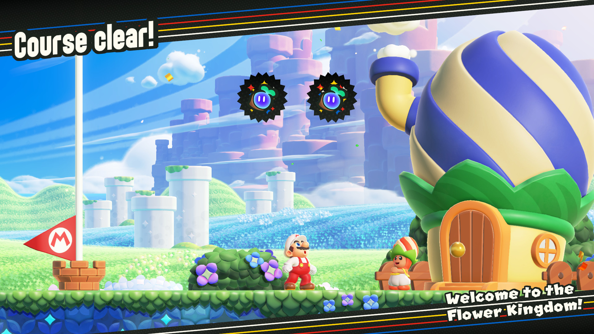 Super Mario 256 Font Mod for Super Mario Bros. Wonder | SMBW Mods