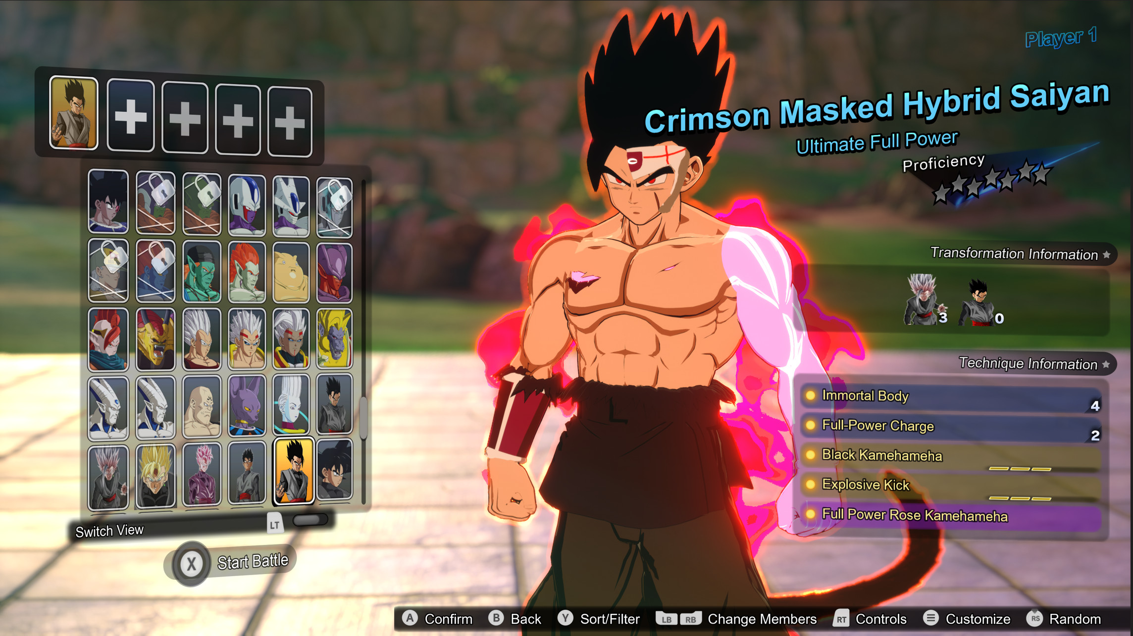 Lenon's Time Breaker Crimson Masked Gohan Mod for Dragon Ball: Sparking ...