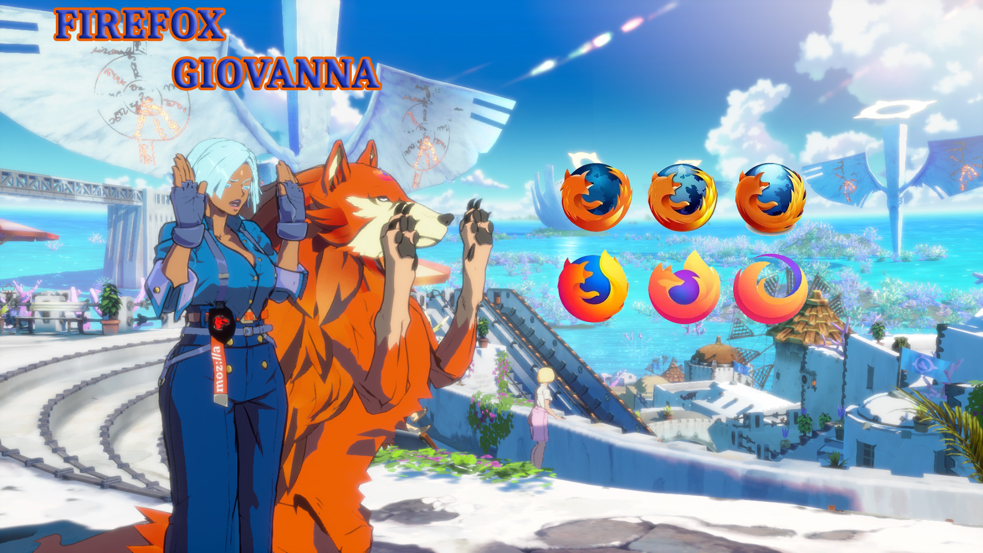 Minecraft Firefox Logo