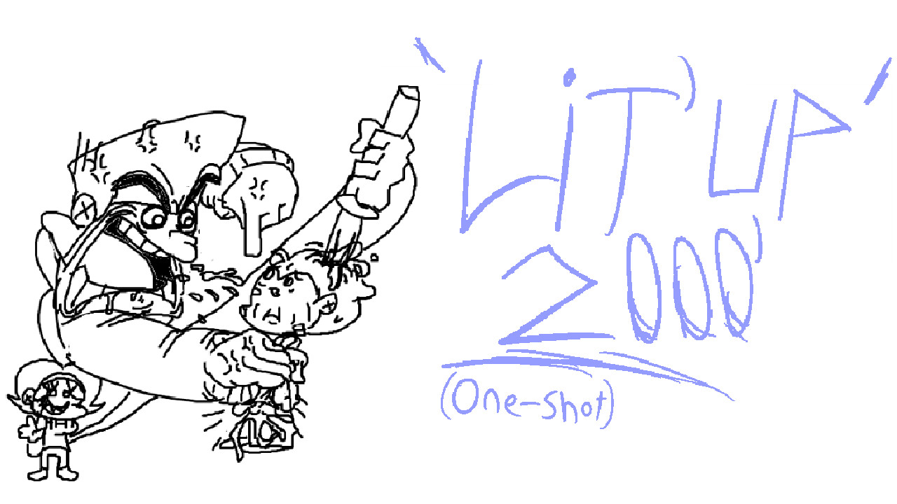 LIT' UP 2000' (ONE-SHOT) Mod for Friday Night Funkin' | FNF Mods