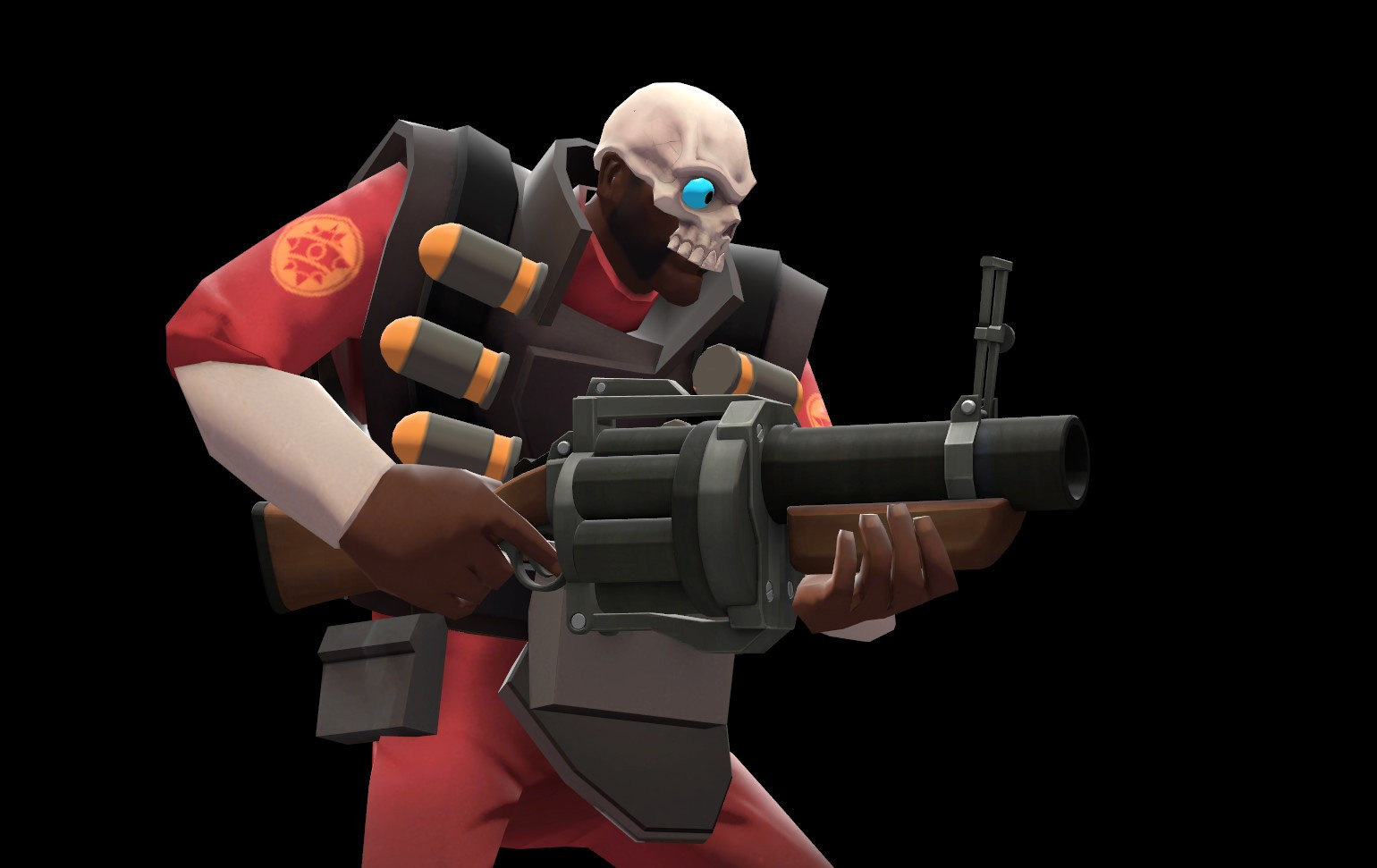Sans replaces Death Stare cosmetic for Demoman Mod for Team Fortress 2 ...