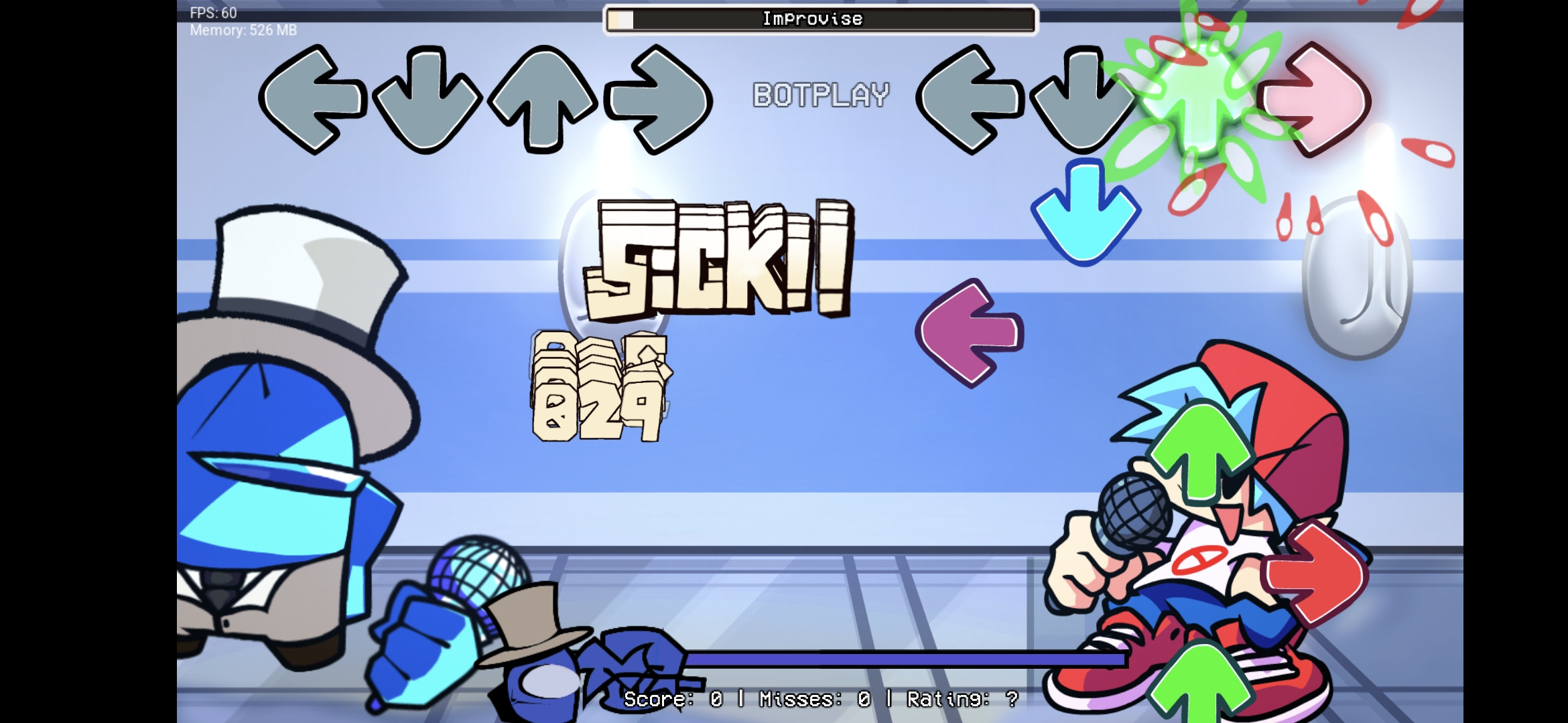 VS NOTE IMPOSTOR DEMO Mod for Friday Night Funkin' | FNF Mods