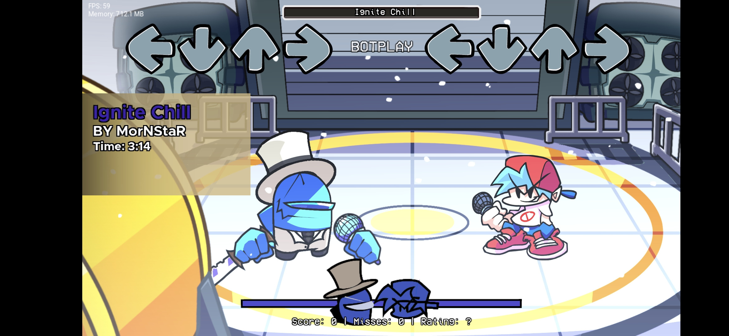 VS NOTE IMPOSTOR DEMO Mod for Friday Night Funkin' | FNF Mods