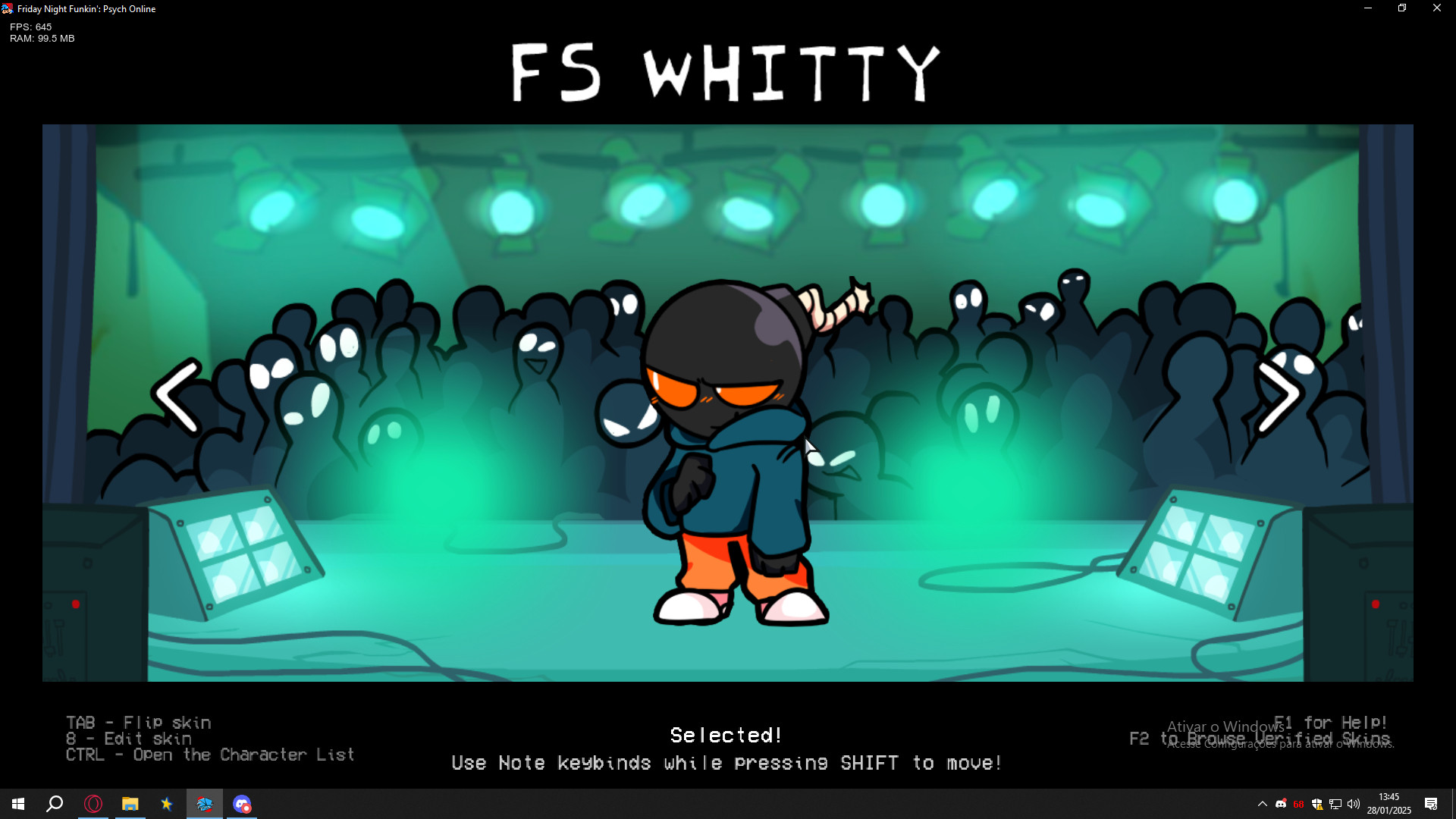 Fun-Sized Whitty Skin for Psych Online Port Mod for Friday Night Funkin ...