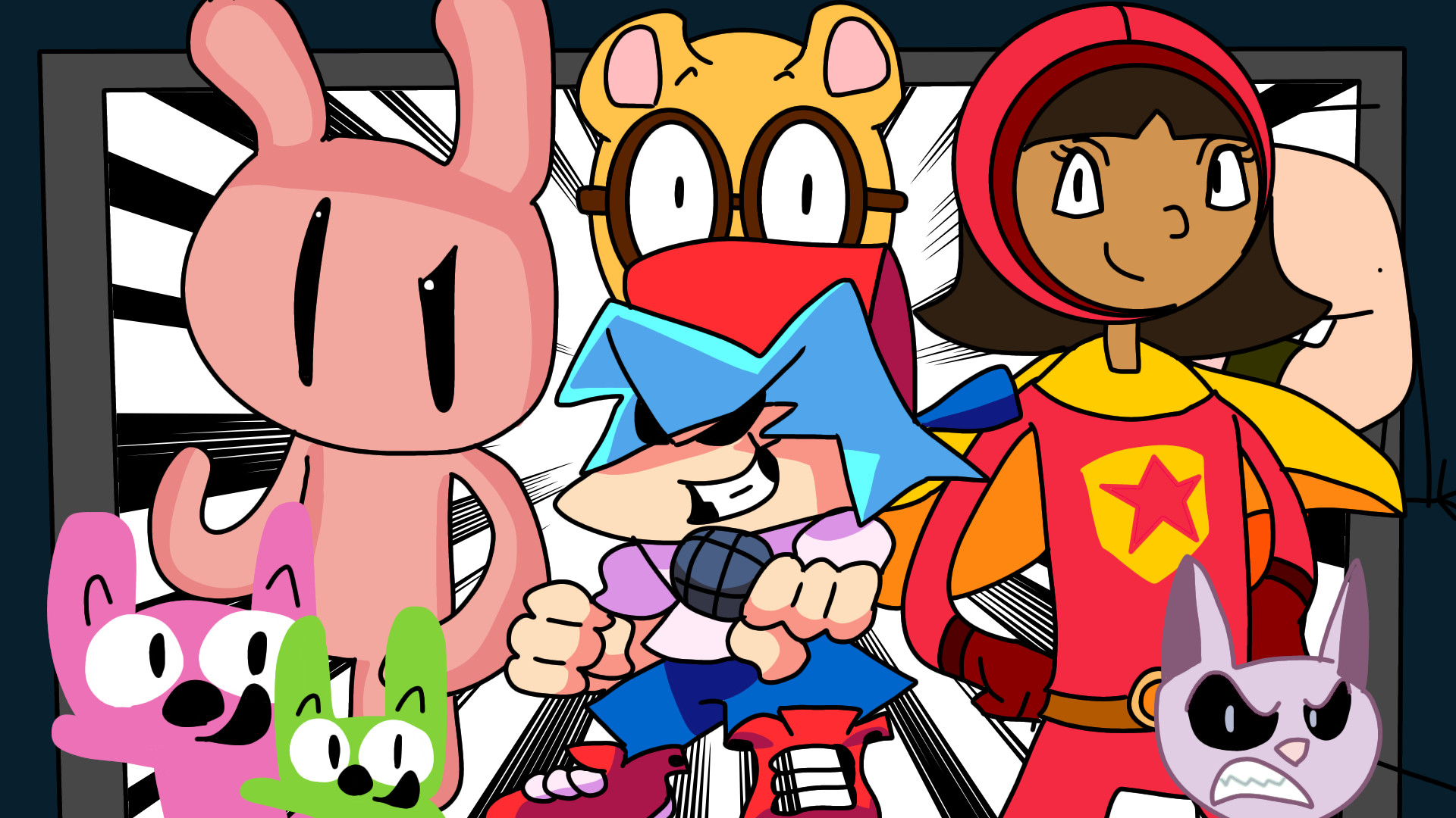 Cartoons In Funkin' Take 7.5 Mod for Friday Night Funkin' | FNF Mods