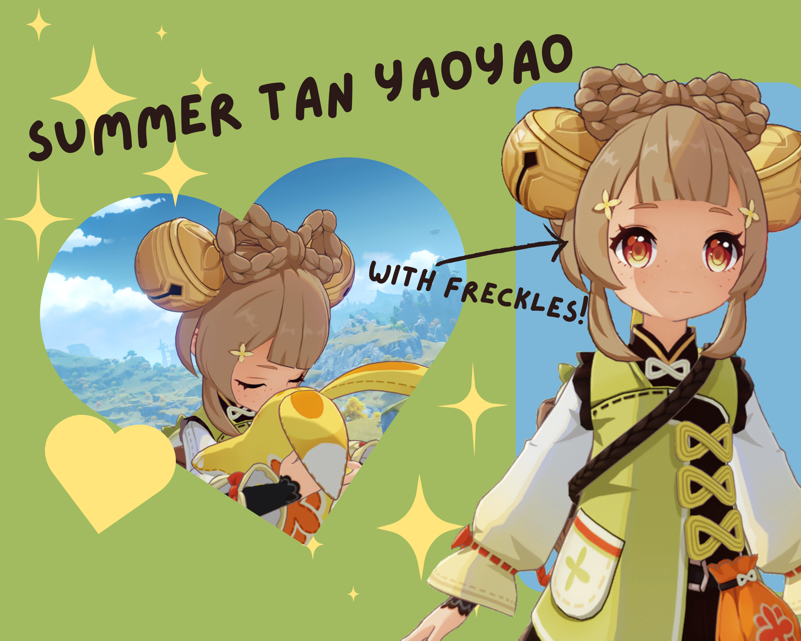 summer tan yaoyao Mod for Genshin Impact | GI Mods