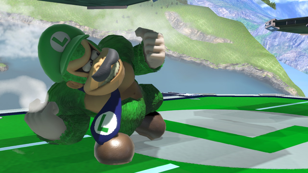 The Kong in Green Mod for Super Smash Bros. Ultimate | SSBU Mods