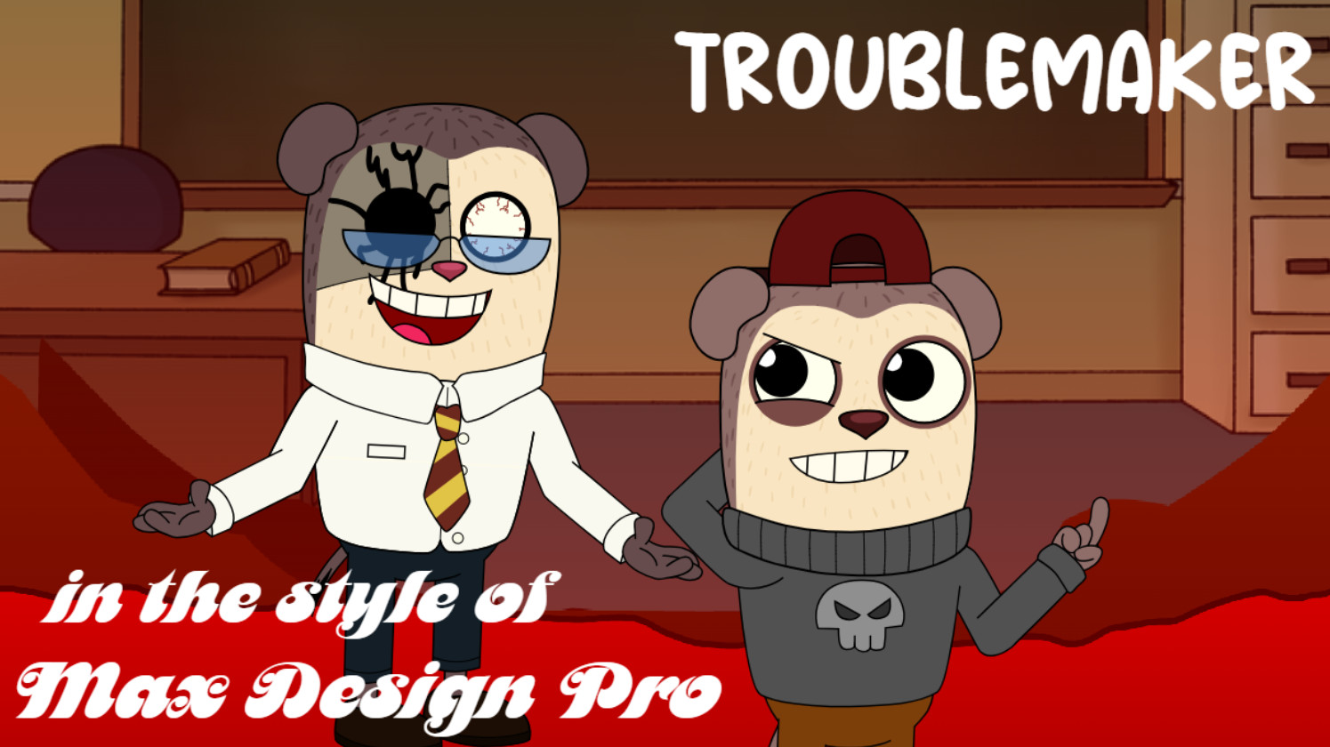 TROUBLEMAKER in the style of MAX DESIGN PRO V.3.5 Mod for Friday Night ...