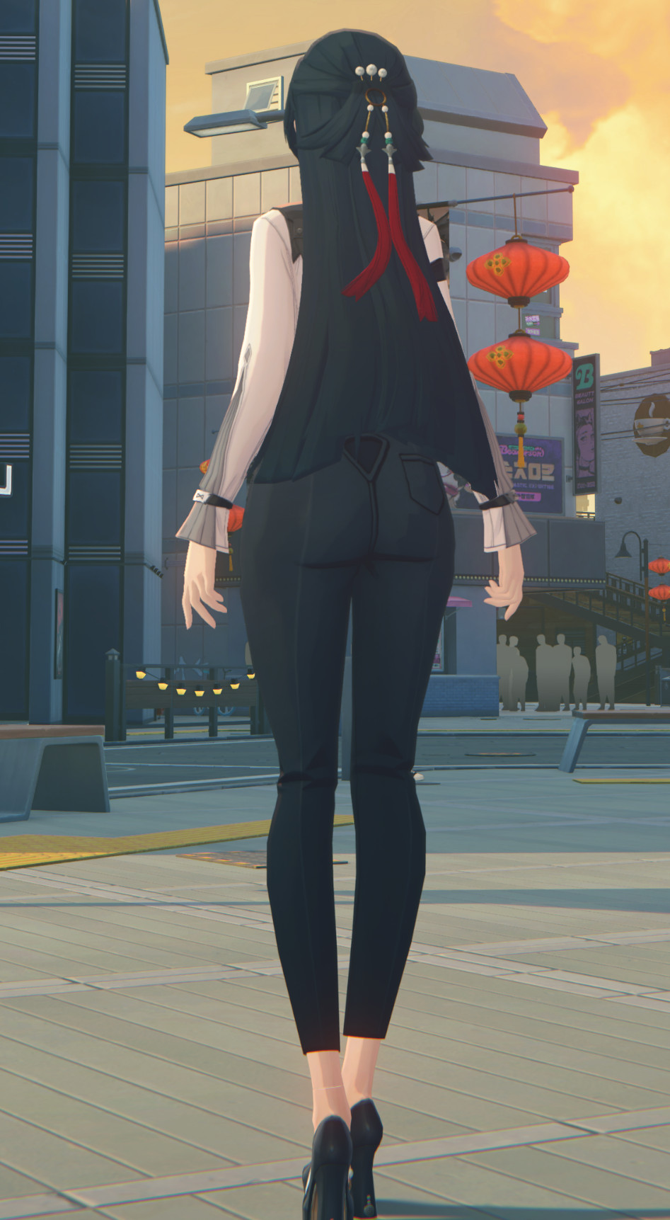 Astra Mashup/HSO with business pants Mod for Zenless Zone Zero | ZZZ Mods