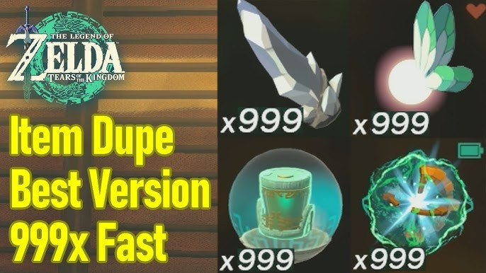 Very FAST (infinite) Items/Weapons Dupe Mod for The Legend of Zelda: Tears of the Kingdom | TOTK ...