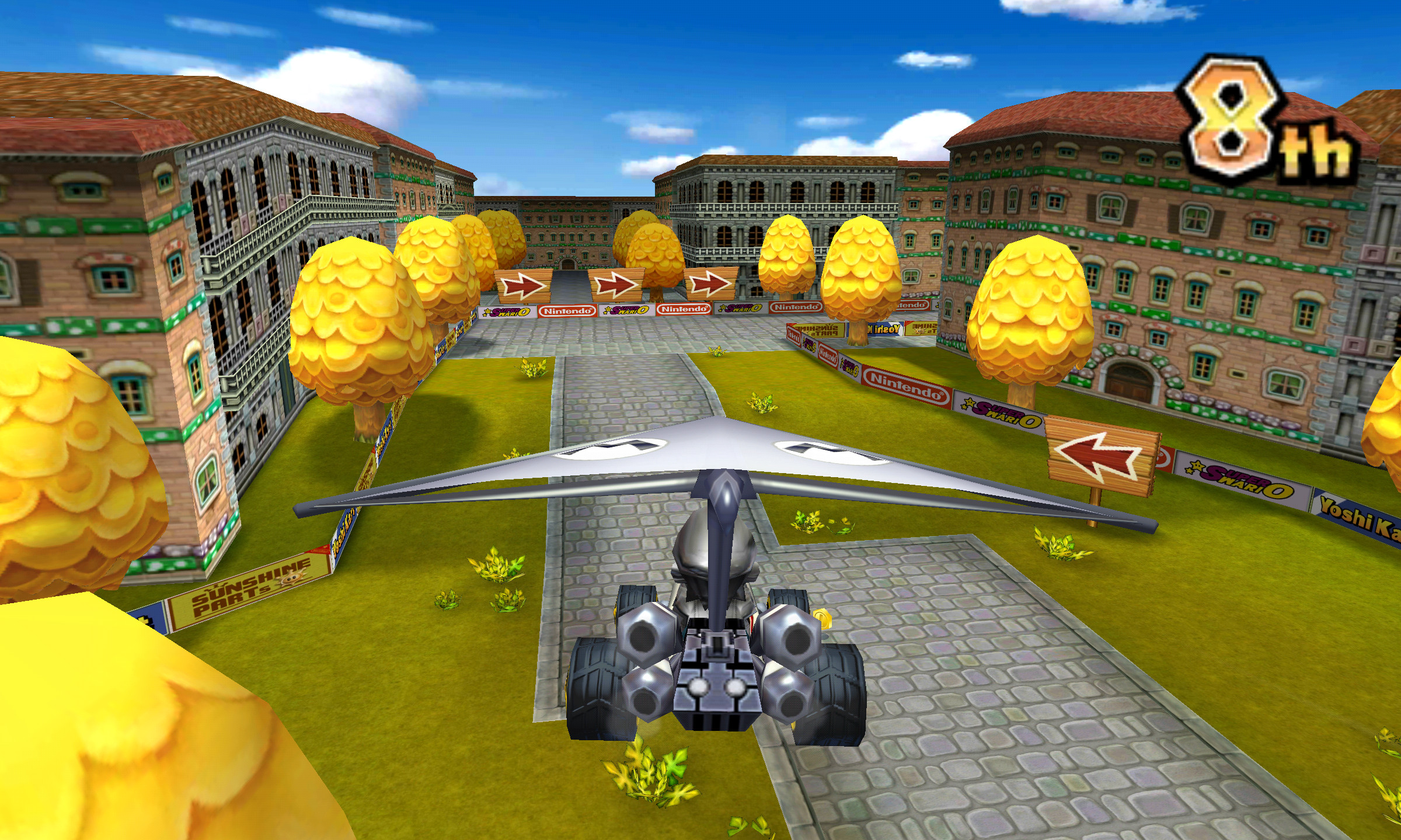 DS Delfino Square Mod for Mario Kart 7 | MK7 Mods