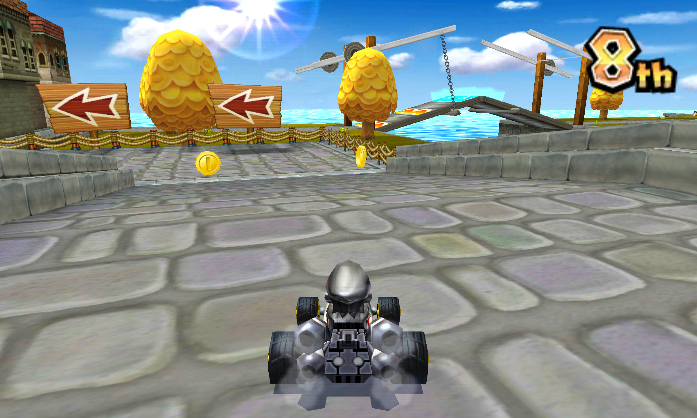 DS Delfino Square Mod for Mario Kart 7 | MK7 Mods