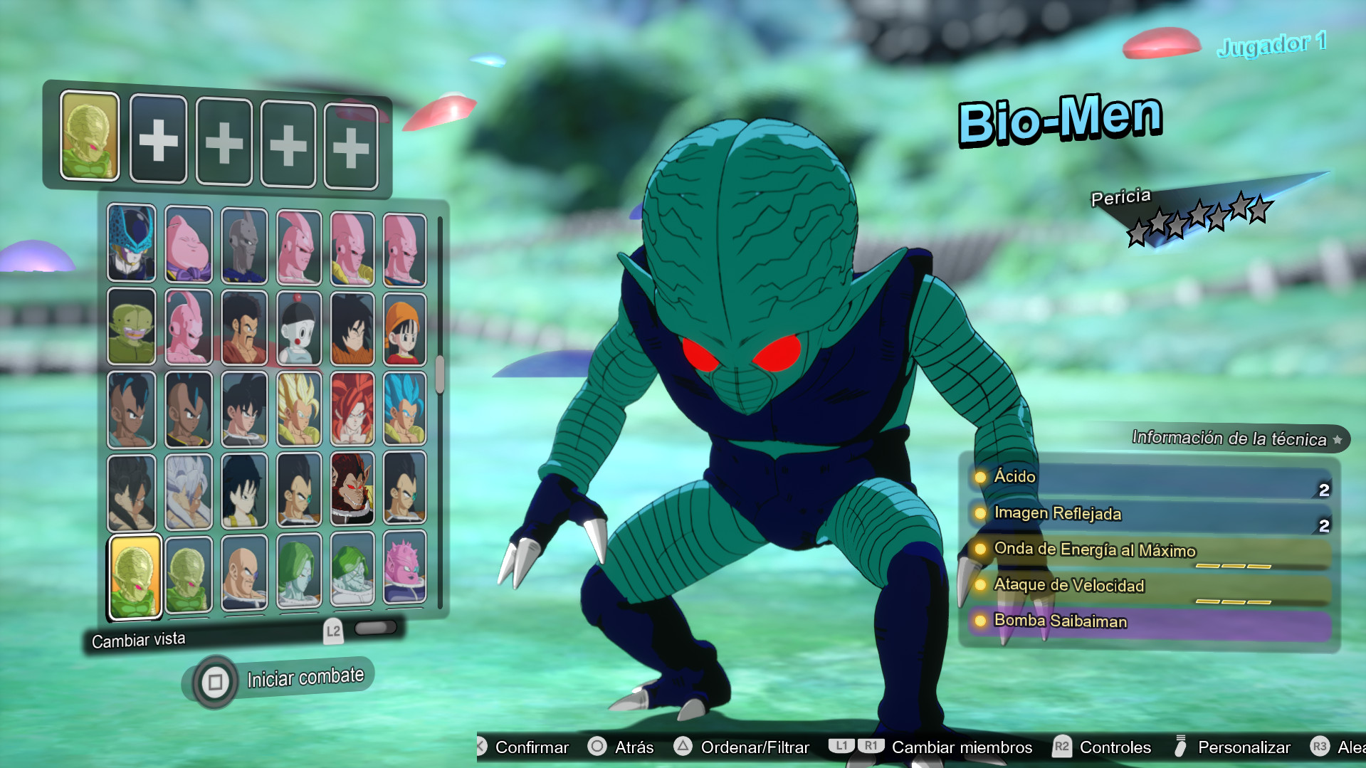 Bio-Men New Slot Mod for Dragon Ball: Sparking! ZERO | DBSZ Mods