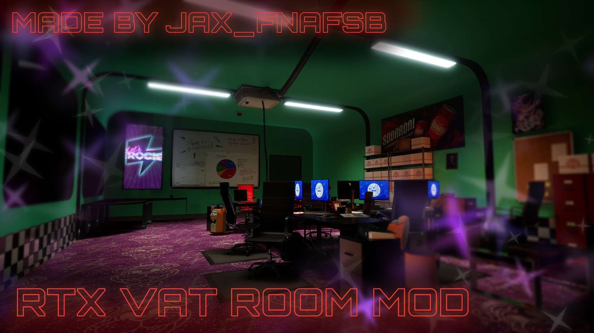 RTX VatRoom Recreation + LargeVatRoom Mod for Five Nights at Freddy's ...