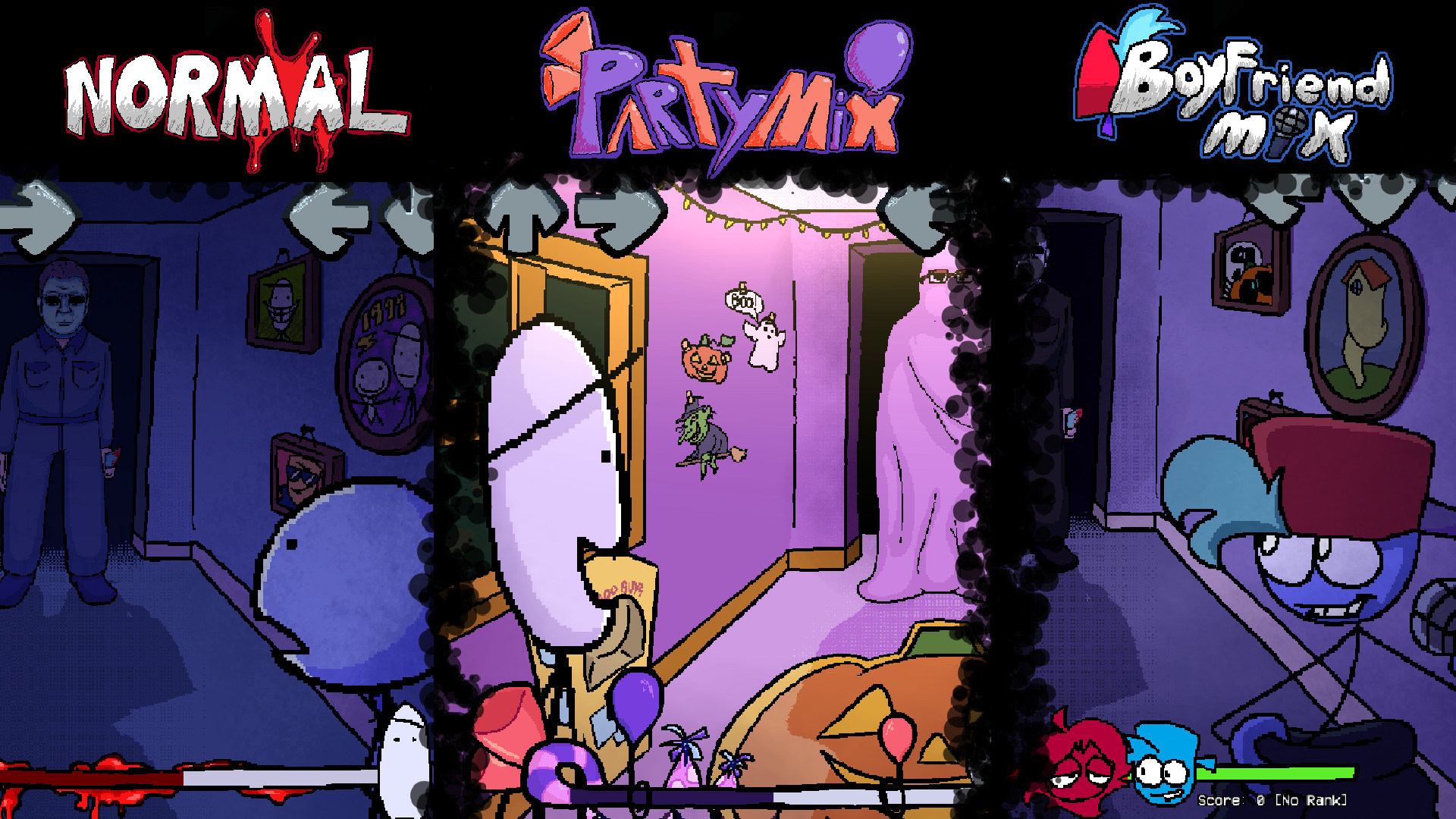 OC VS. HORROR V2.5 Mod for Friday Night Funkin' | FNF Mods