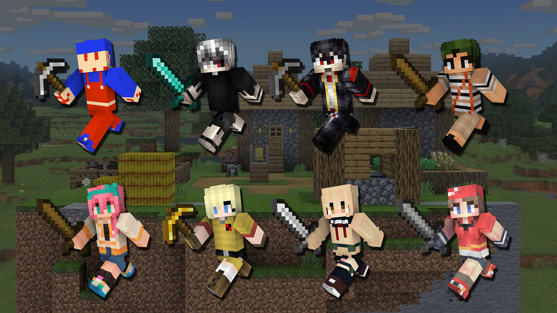 Minecraft Custom Skins Modpack REVAMPED Mod for Super Smash Bros ...