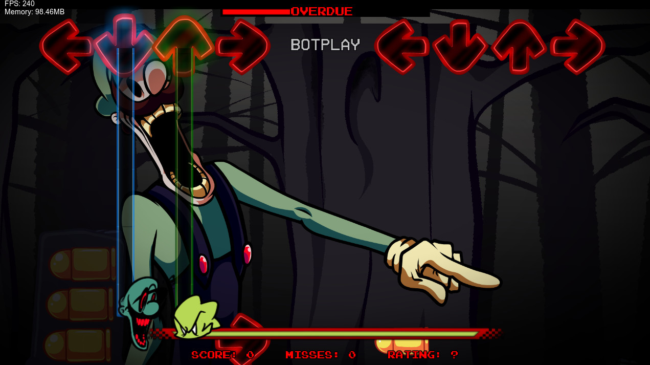 OVERDUE V4 TEASER CHARTED Mod for Friday Night Funkin' | FNF Mods