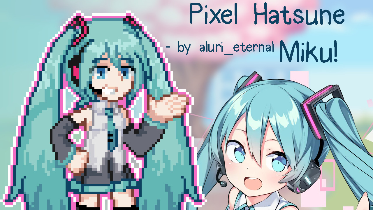 Pixel Vocaloid Sprites! (Aluri's version) Mod for Friday Night Funkin ...