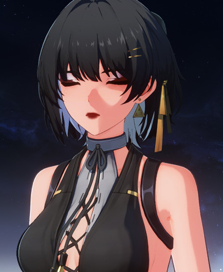 Fem Rover: Gothic Makeup Version!!! Mod for Wuthering Waves | WuWa Mods