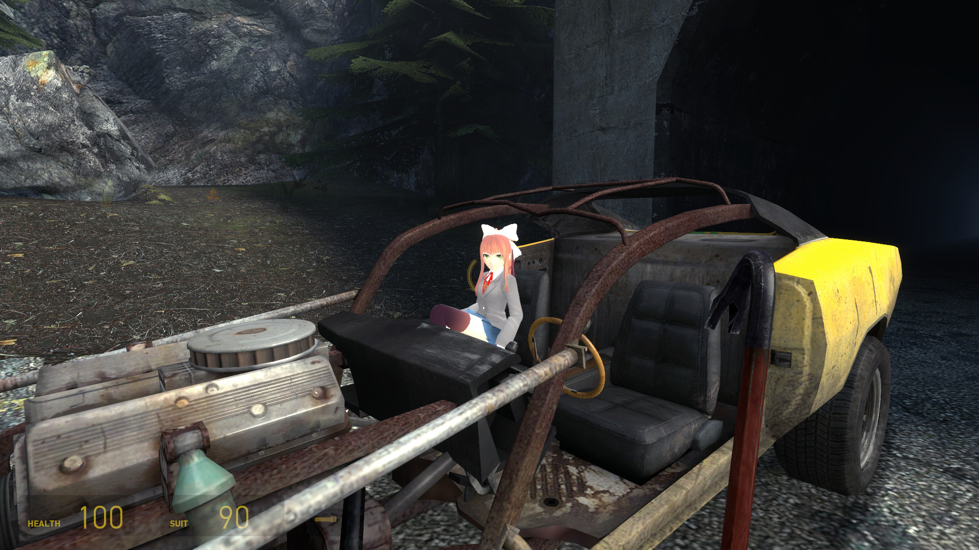 Monika for Alyx (HL2 & Episodes) Mod for Half-Life 2 | HL2 Mods