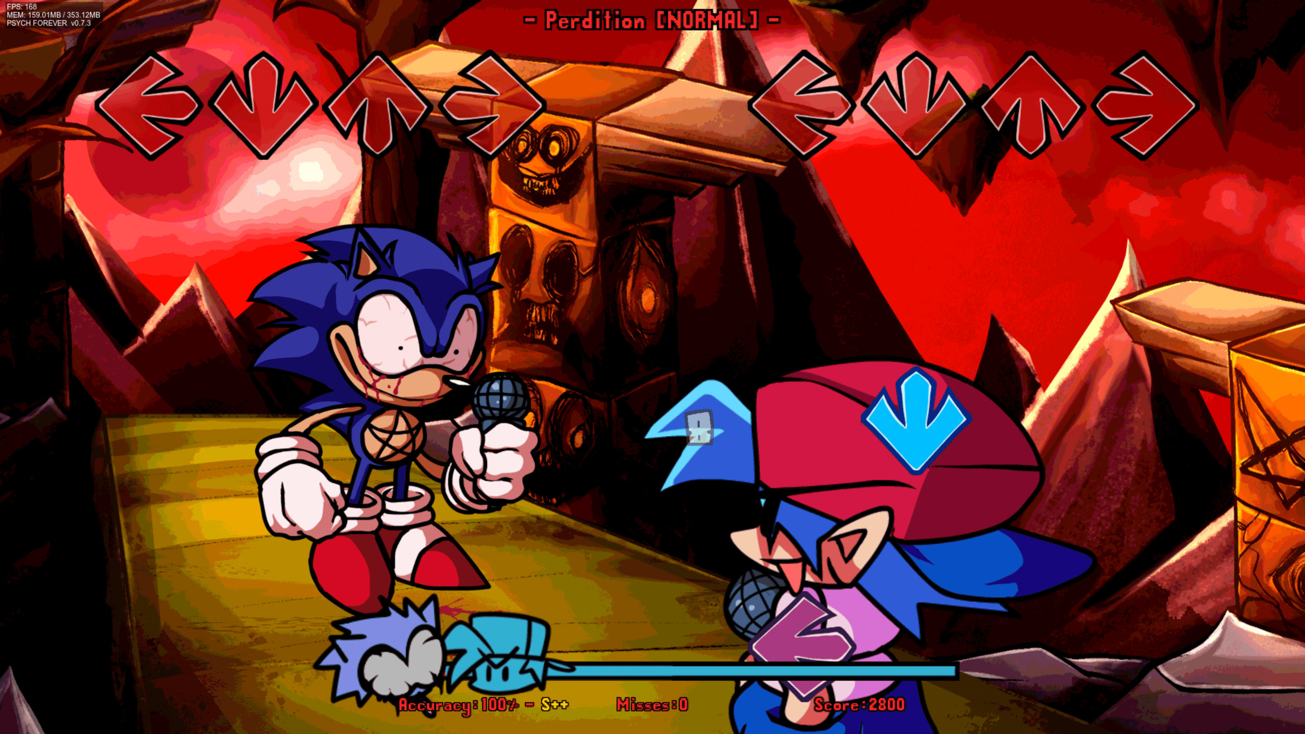 Perdition (Wlshedd Edition) Mod for Friday Night Funkin' | FNF Mods