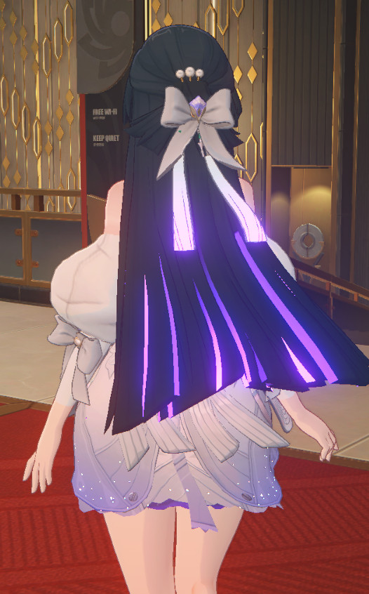Magical Girl Astra w/ Glowing Hair and Ribbon Mod for Zenless Zone Zero ...