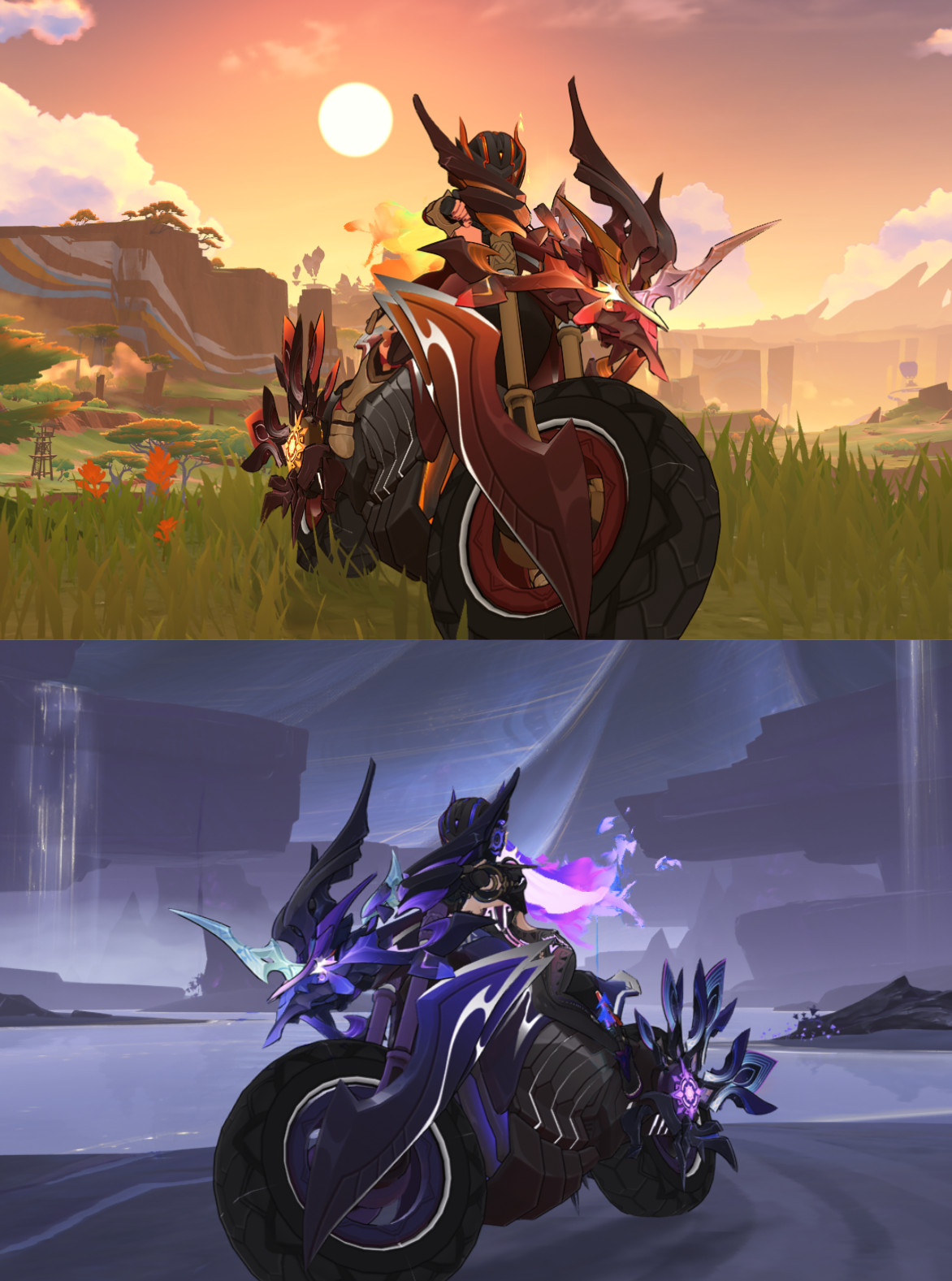 Lord of Eroded Primal Fire Bike - Mavuika Mod for Genshin Impact | GI Mods
