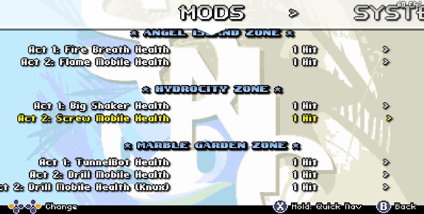 Sonic 3: Weak Bosses Edition Mod for Sonic 3 A.I.R. | S3AIR Mods