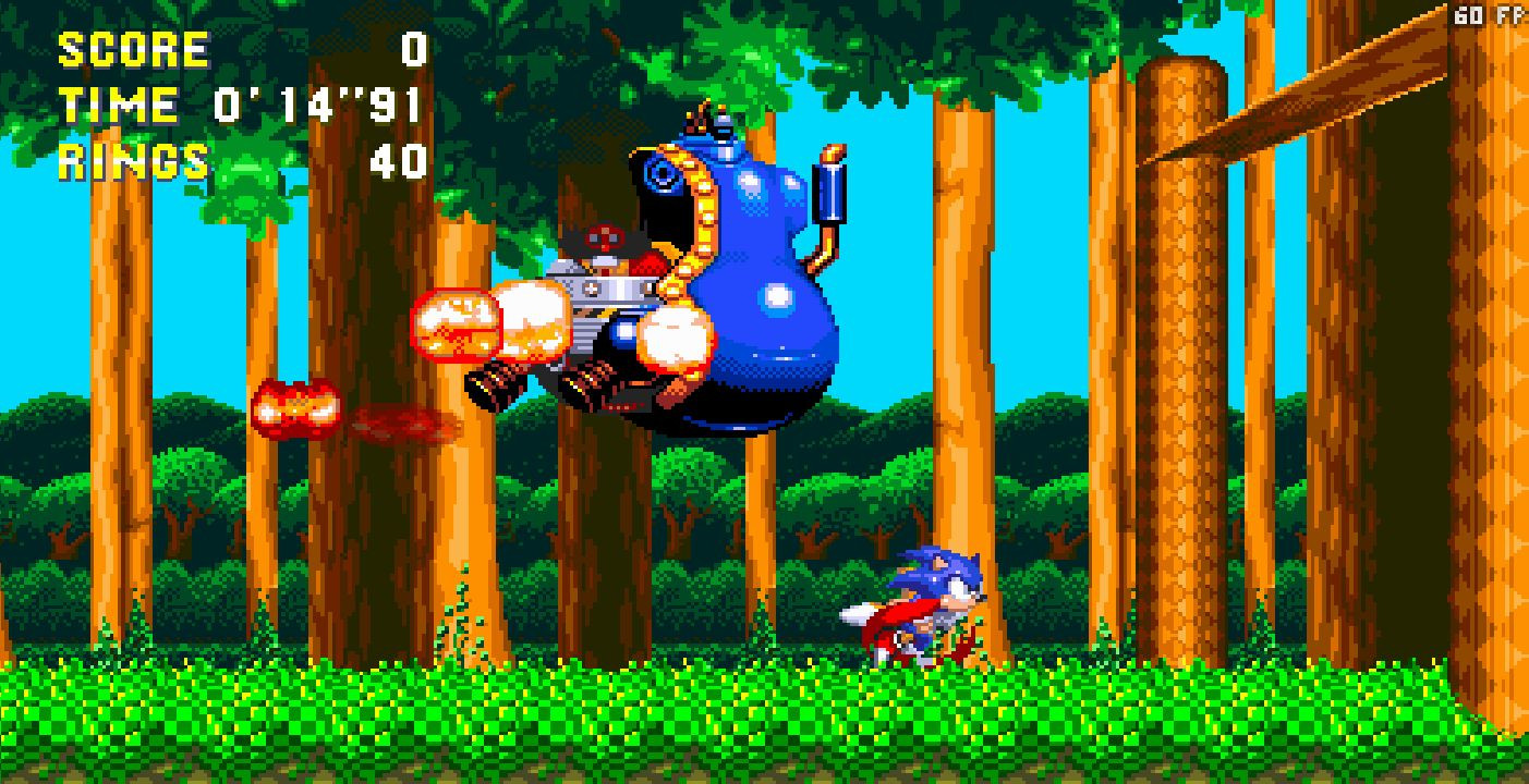 Sonic 3: Weak Bosses Edition Mod for Sonic 3 A.I.R. | S3AIR Mods