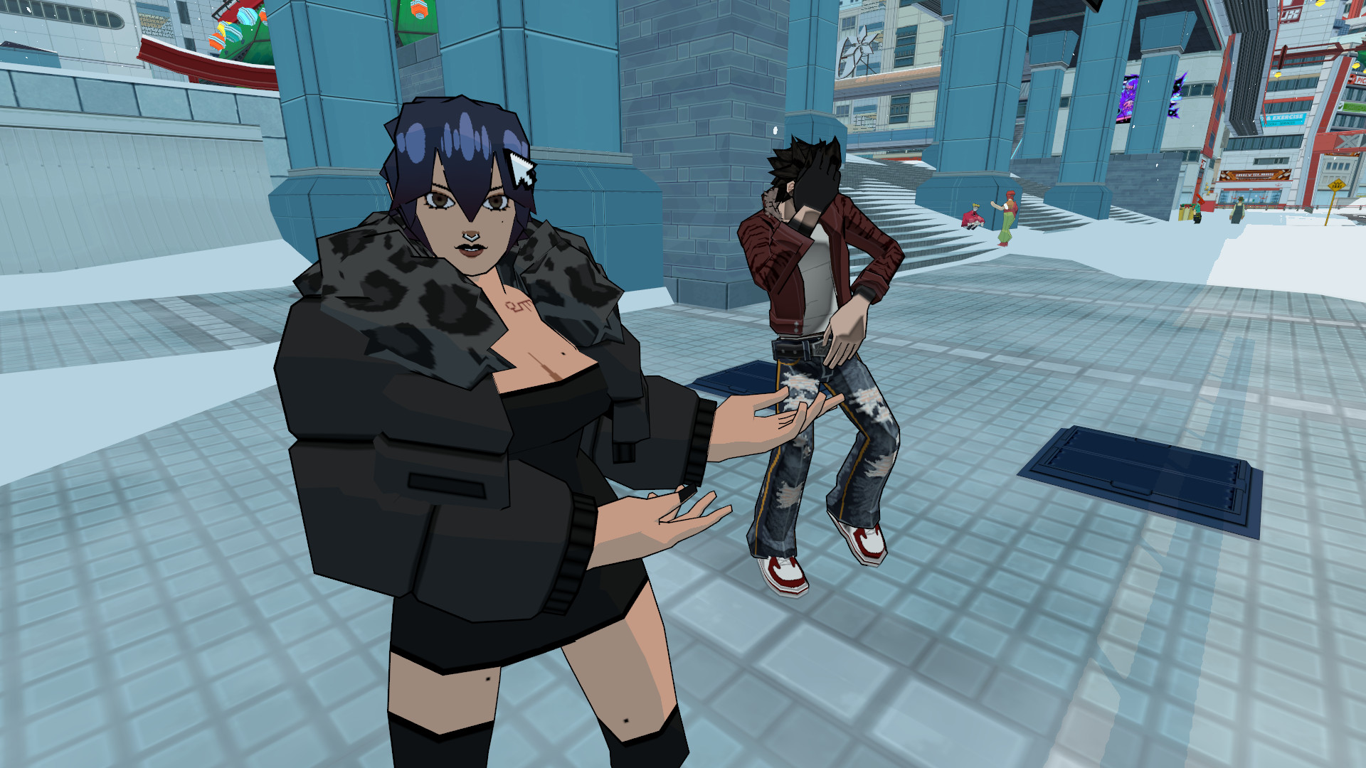 [SENSITIVE CONTENT] Cherry Codebreaker [OC] Mod for Bomb Rush Cyberfunk | BRC Mods