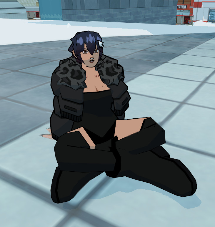 [SENSITIVE CONTENT] Cherry Codebreaker [OC] Mod for Bomb Rush Cyberfunk | BRC Mods